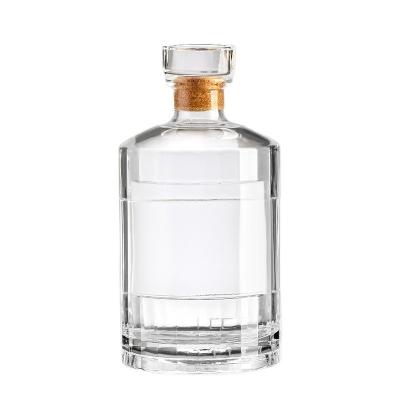 China Hot Stamping Glass Wine Bottle Customized Logo and Large Volume for Clients' Needs for sale