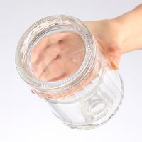 China Customized Logo Botella De Vidrio Agua Bendita Fan Glass Bottle Cap Butifull Bottle Luxury for sale