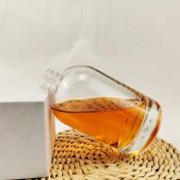 China 750ML 700ml Tall Round Custom Glass Bottle for Water Beverage Rum Vodka Whisky Gin Liquor for sale