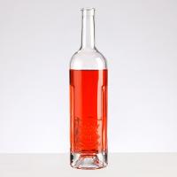 China Glass Material 2021 Bouteil Verr 1L Vis for Jus YunCheng GuanYu Bottle Champagne Bottle for sale