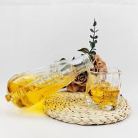 China XO Glass Bottle for Hot Stamping Luxury Empty Crystal Alcohol Bottle 500ml 700ml 750ml for sale