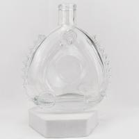 China XO Glass Bottle for Hot Stamping Luxury Empty Crystal Alcohol Bottle 500ml 700ml 750ml for sale