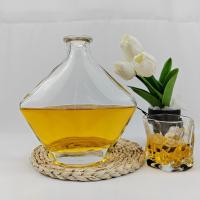 China Simple and Elegant 750ML Glass Bottle for Brandy Made of Eco-friendly Glass Body for sale