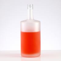 China OEM/ODM Welcom Clear Glass 700ml Bottle for Brilliant Vodka and Dusse Liquor for sale