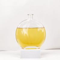 China Clear 700ml Glass Bottle for Vodka Tequila Rum Liquor Spirit Whisky Bottle Manufacture for sale