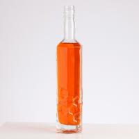 China Glass Wine Bottles for Rum Bourbon Vodka Tequila Handcrafted Old Liquor Glass Bottle for sale