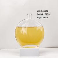 China Clear 700ml Glass Bottle for Vodka Tequila Rum Liquor Spirit Whisky Bottle Manufacture for sale