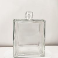 China Freely Collar Material Glass 550ml 750ml Whisky Empty Whiskey Bottle for Manufacture for sale