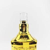 China High White Glass Material 500ml Square Glass Bottle for Wine Alcohol 750ml Spirits for sale
