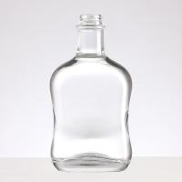 China Beverage Industrial 50ml Mini Glass Bottle with Metal Screw Cap and Customized Logo for sale