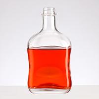 China Beverage Industrial 50ml Mini Glass Bottle with Metal Screw Cap and Customized Logo for sale