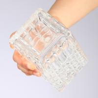 China 500ml 750ml Clear Glass Bottle for Whisky Brandy Vodka High End Luxury Cork Sealing for sale
