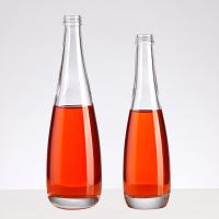 China 500ml 550ml Water Glass Bottle for Beverage Industry in Frosted Design for sale