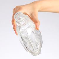 China Custom Logo 200ml 375ml 500ml 700ml 750ml 1000ml Glass Bottle for Vodka Spirit Corked for sale