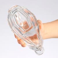 China Custom Logo 200ml 375ml 500ml 700ml 750ml 1000ml Glass Bottle for Vodka Spirit Corked for sale