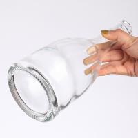 China 500ml 750ml Unique Shape Glass Wine Bottle for Liquor OEM/ODM Welcome within Liquor for sale