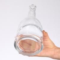 China 500ml 750ml Unique Shape Glass Wine Bottle for Liquor OEM/ODM Welcome within Liquor for sale