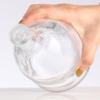 China 500ml 750ml Unique Shape Glass Wine Bottle for Liquor OEM/ODM Welcome within Liquor for sale