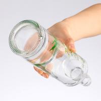 China 250ml 500ml 750ml 1000ml Square Dark Green Glass Olive Oil Bottle with Hot Stamping for sale