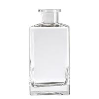 China 500ml Frosted Glass Bottle for Industrial Home Decoration Liquor Bottle for sale