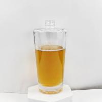 China Industrial Beverage Clear Glass Aromatherapy Scented Bottle Acid Etch Surface Handling for sale