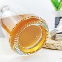 China Industrial Beverage Clear Glass Aromatherapy Scented Bottle Acid Etch Surface Handling for sale