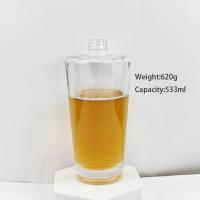 China Industrial Beverage Clear Glass Aromatherapy Scented Bottle Acid Etch Surface Handling for sale