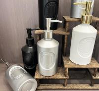 China Collar Material Glass 500ml Hand Sanitizing Packaging Foam Dispenser Bottle for sale