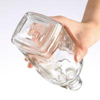 China 500ml Glass Bottle for Home Brewing of Alcohol Airtight Swing Top Seal Included for sale