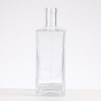 China OEM/ODM Welcome Flint Glass Lid Finish 750ml Vodka 500ML Glass Bottle for Industrial for sale