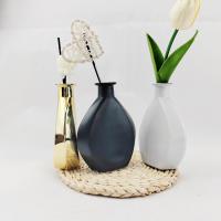 China 100ml 250ml Black Gold Silver Color Reed Diffuser Glass Bottle for Household Products for sale
