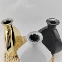 China 100ml 250ml Black Gold Silver Color Reed Diffuser Glass Bottle for Household Products for sale