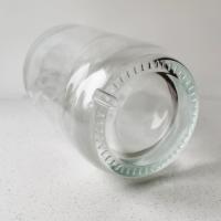 China Glass Products 750ml Bottle With Cork For Liquor Vodka Clear Glass Collar for sale