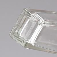 China Spray Cap Square Vodka Glass Bottle Ideal for Whiskey Gin Bourbon Vodka Brandy Storage for sale
