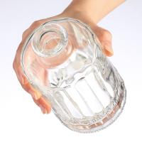 China Hot Stamping Surface Handling Custom Logo Empty Glass Bottle for Liquor Rum Gin Tequila for sale
