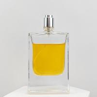 China Clear 100ml 50ml Glass Perfume Refill Bottle with Silver Sprayer Stylish and Durable for sale