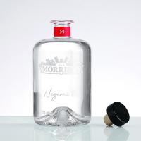 China Custom Colour Glass Bottles for Vodka Whisky Rum 200ml 375ml 500ml 700ml 750ml 1000ml for sale