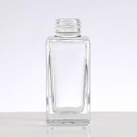 China High End Design 50ml Clear Glass Perfume Bottle with Custom Size Collar Material for sale
