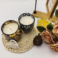 China 8 oz 10 oz 14 oz Luxury Empty Candle Jars Custom Logo Colorful Container Lid and Box for sale