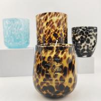 China 8 oz 10 oz 14 oz Luxury Empty Candle Jars Custom Logo Colorful Container Lid and Box for sale