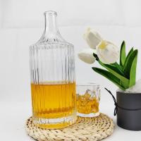 China Custom Glass Bottle for Vodka Whiskey Gin Tequila Brandy Rum 330 ml 500 ml 750 ml 1000 ml for sale