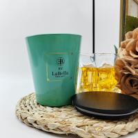 China Glass Products Custom Private Label Clear Empty Luxury Candle Jars for Candle Making for sale