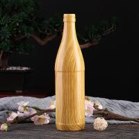 China Clients' Specific Requirements Wood Pattern Style 75cl Glass Bottles for Wine and Beer for sale