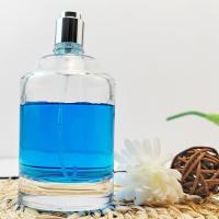 China Glass Products 50ml Empty Perfume Bottle with Transparent Design and Collar Material for sale