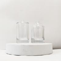China Glass Products 50ml Empty Perfume Bottle with Transparent Design and Collar Material for sale