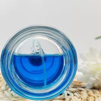 China Glass Products 50ml Empty Perfume Bottle with Transparent Design and Collar Material for sale