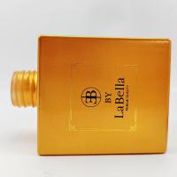 China Aromatherapy Glass Bottle 100ml 200ml Empty Cylindrical Color Jar for Reed Diffusion for sale