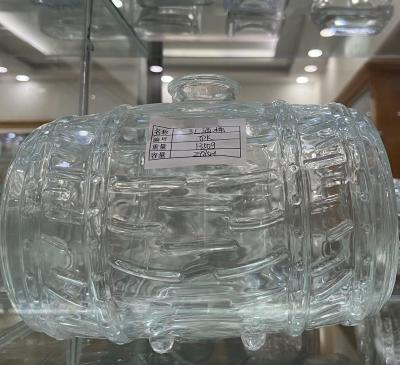 China Acceptable Customer's Logo Glass Bottle for Empty Liquor Vodka Rum Gin Brandy Whiskey for sale