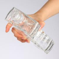 China Unique Cocktail Glass Vodka Bottle 750ml Capacity Customized for Wine Enthusiasts for sale