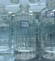 China Beverage Hot Stamping Bottle for Empty Liquor Vodka Rum Gin Brandy Whiskey Water Glass for sale